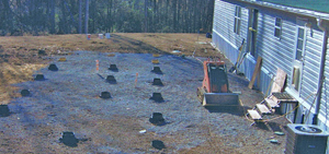 Photos of Bigfoot Systems Footing Forms on the job